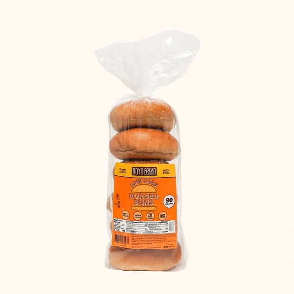 ROYO ~ Low Carb Burger Buns - Food Library - WOW Food Library