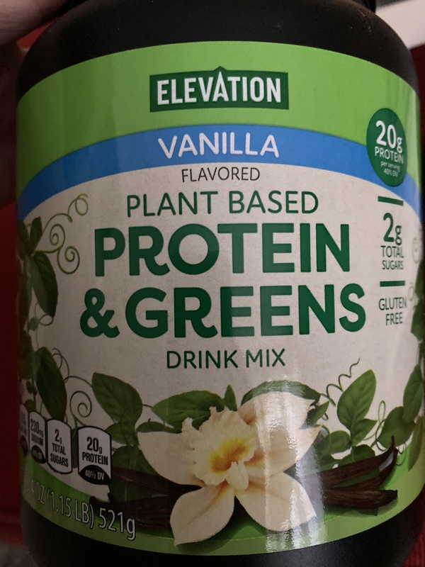 Elevation Protein & Greens (any flavor) - Food Library - WOW Food Library