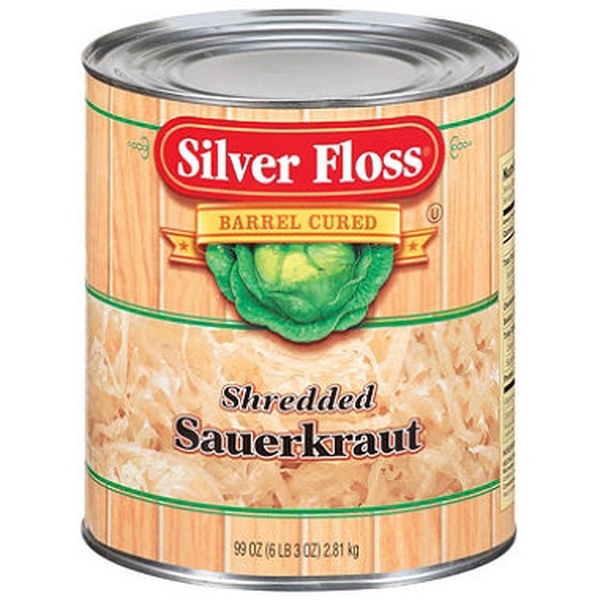 Silver Floss Shredded Sauerkraut - Food Library - WOW Food Library