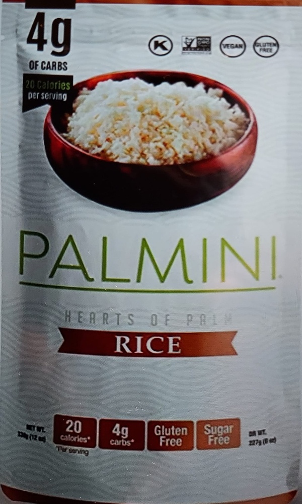 Palmini Hearts of Palm Rice - Food Library - WOW Food Library