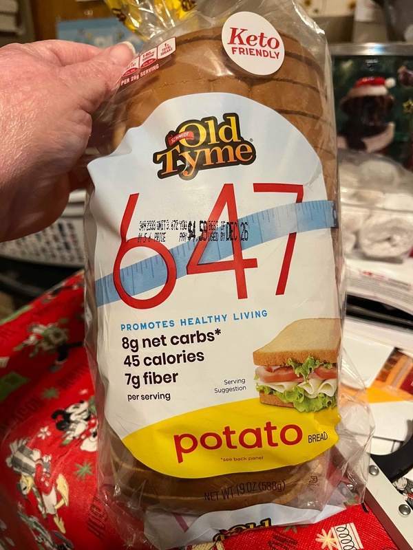 Schmidt Old Tyme 647 Potato Bread - Food Library - WOW Food Library