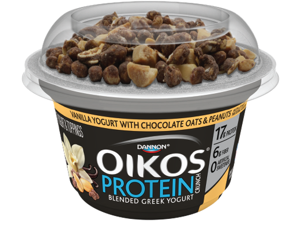 Dannon Oikos Protein Crunch Blended Greek Yogurt (any flavor) - Food ...