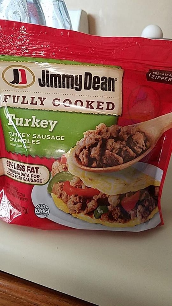 Jimmy Dean Fully Cooked Turkey Sausage Crumbles - Food Library - WOW ...