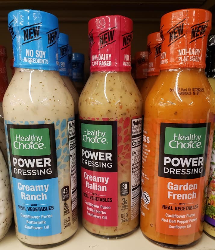 Healthy Choice Power Dressing Creamy Ranch - Food Library - WOW Food ...