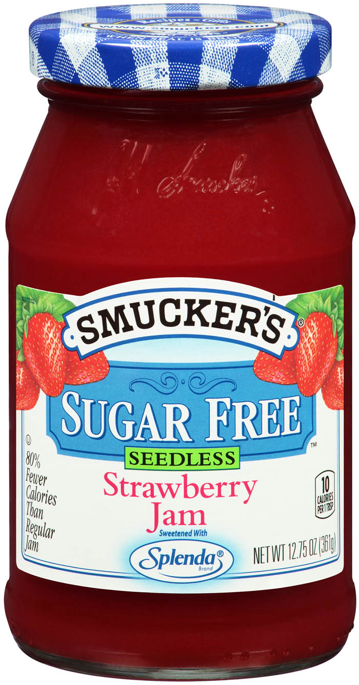 Smucker's Sugar Free Seedless Strawberry Jam with Splenda - Food ...