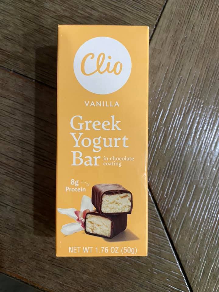 Clio Greek Yogurt Bar (any flavor) - Food Library - WOW Food Library