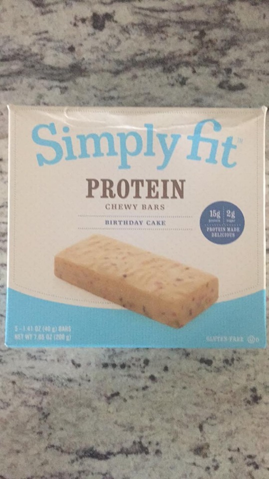 Simply Fit Protein Chewy Bar (any flavor) - Food Library - WOW Food Library
