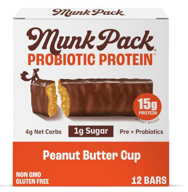 Munk Pack Probiotic Protein Bar - Food Library - WOW Food Library