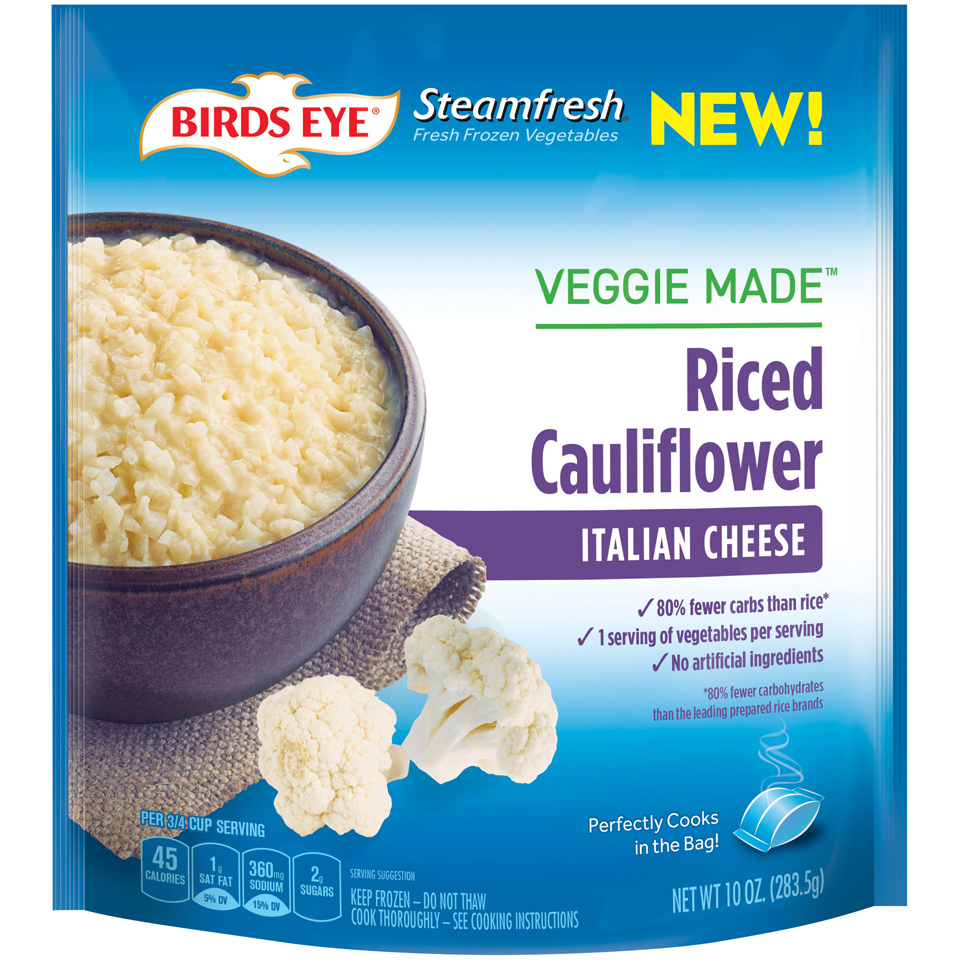 Birds Eye Steamfresh Veggie Made Riced Cauliflower - Italian Cheese or ...
