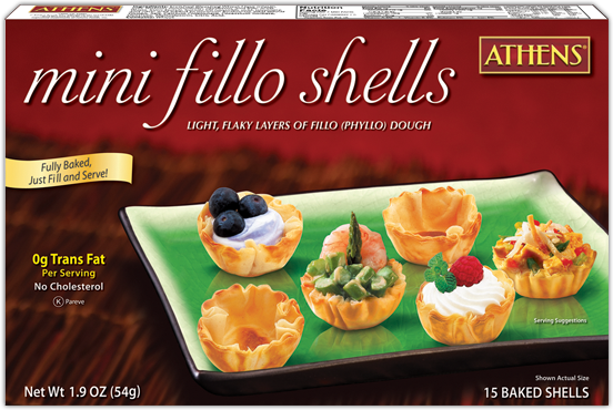 Mini Fillo Shells - Food Library - WOW Food Library